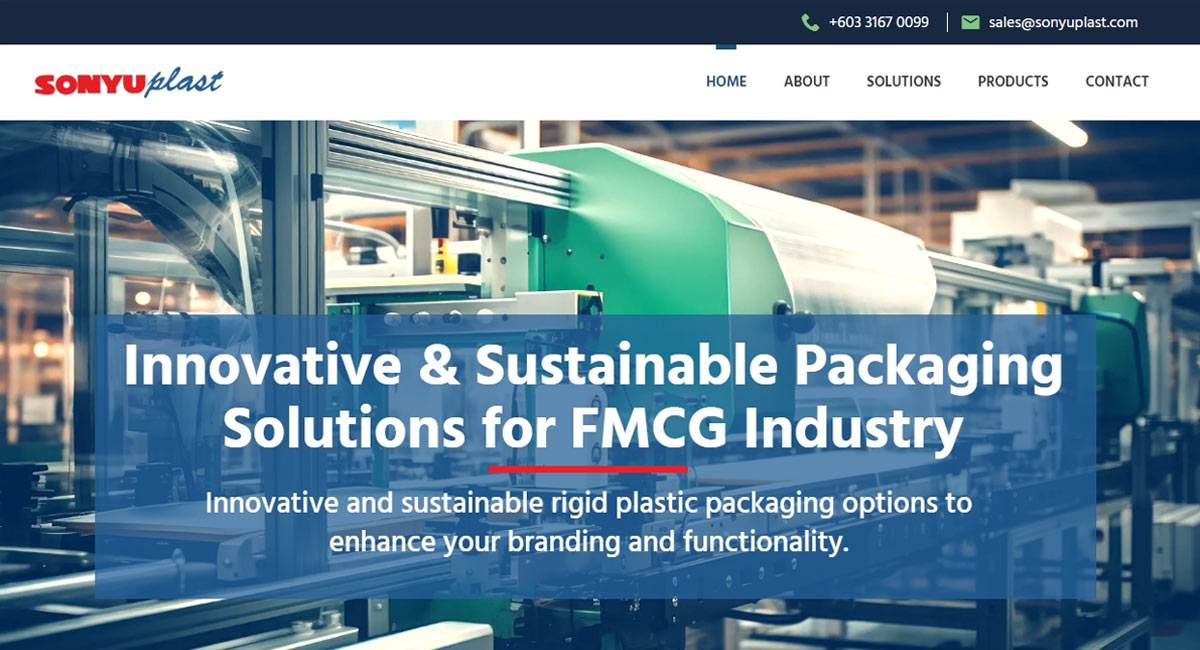 Sustainable Plastic Packaging Solutions for Every Industry | Sonyu ...